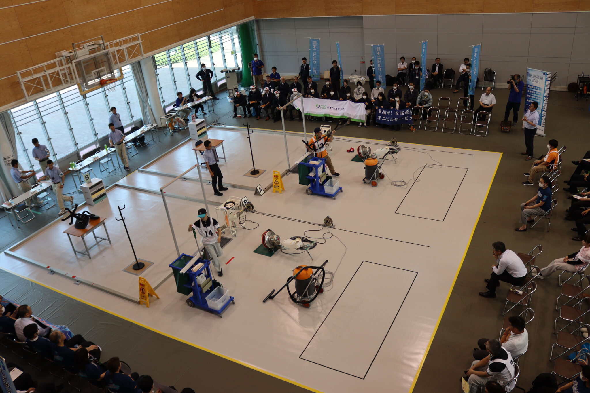 ビルクリーニング技能競技中国大会出場 | Sapix